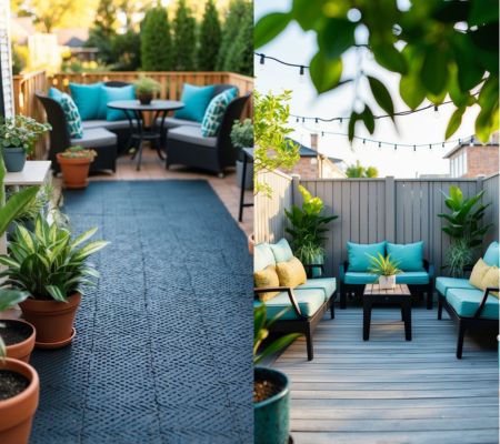 20 Small Patio Flooring Ideas For A Cozy Outdoor Space